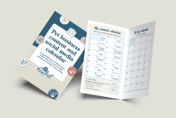 How to create a repeatable content plan for your pet business - Rachel ...